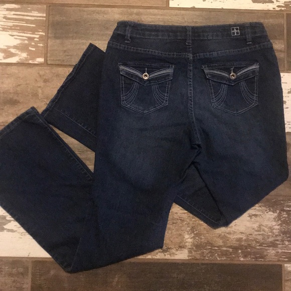 Salt Works | Jeans | Salt Works Medium Rise Bootcut Back Pocket Design ...